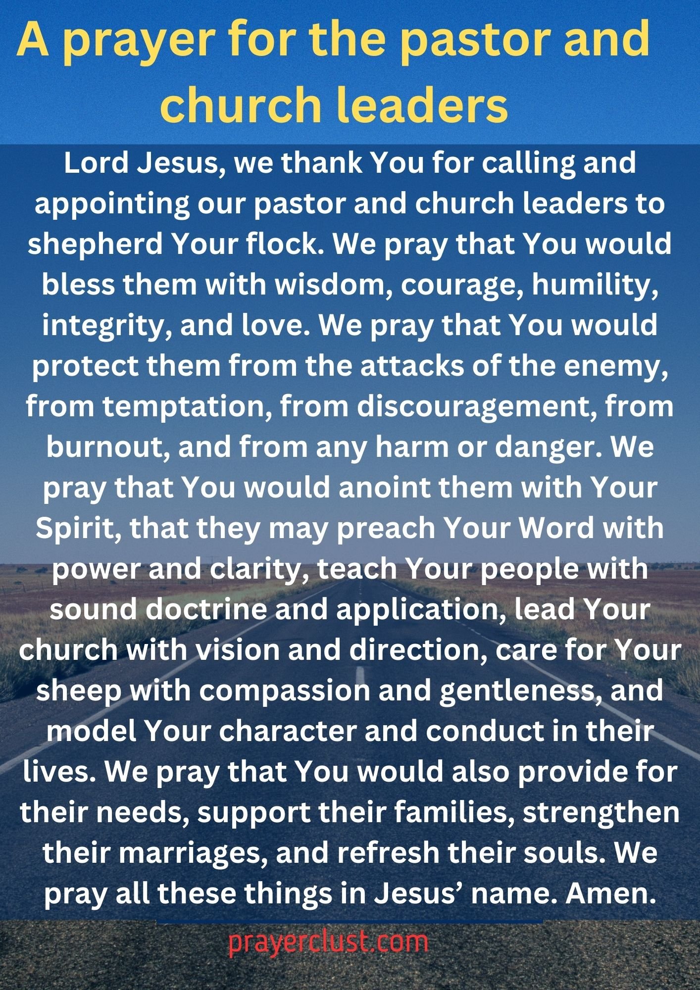 15 Intercessory Prayers for Sunday Service to Praying for Your Church ...