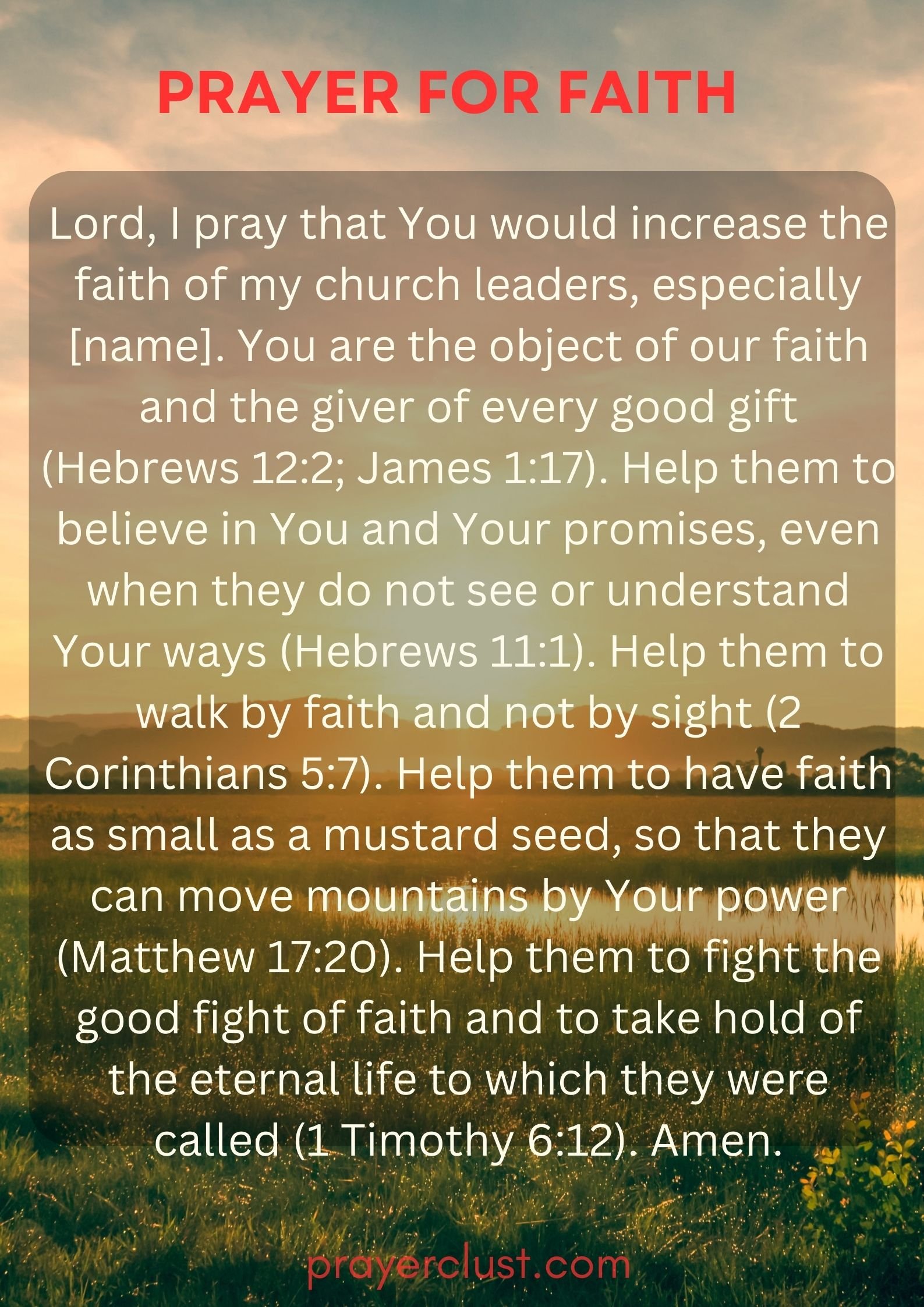 20 Powerful Prayers for Church Leaders: Asking God to Bless, Guide, and ...