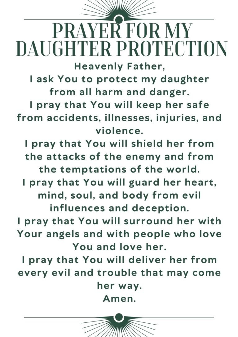 10 Powerful Prayers for My Daughter's Protection, Health, Happiness ...