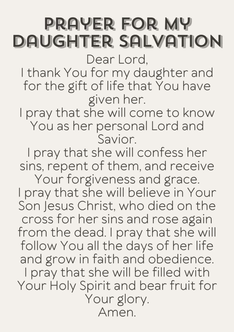 10 Powerful Prayers for My Daughter's Protection, Health, Happiness ...