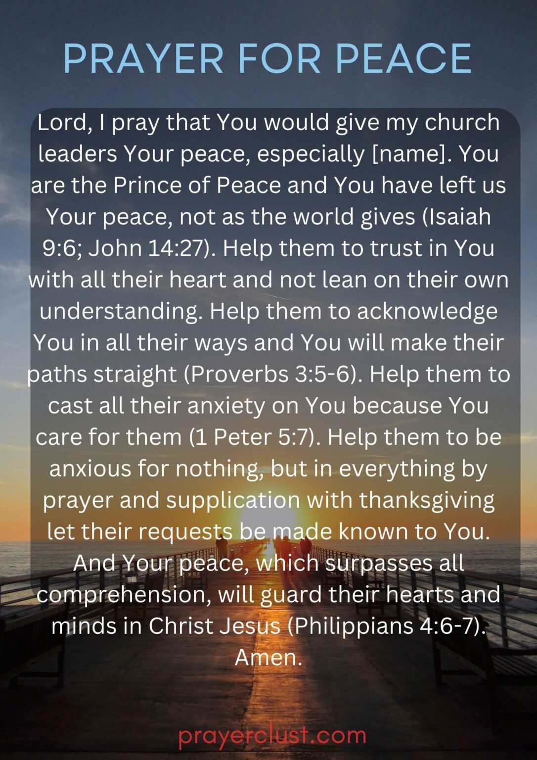 20 Powerful Prayers for Church Leaders: Asking God to Bless, Guide, and ...