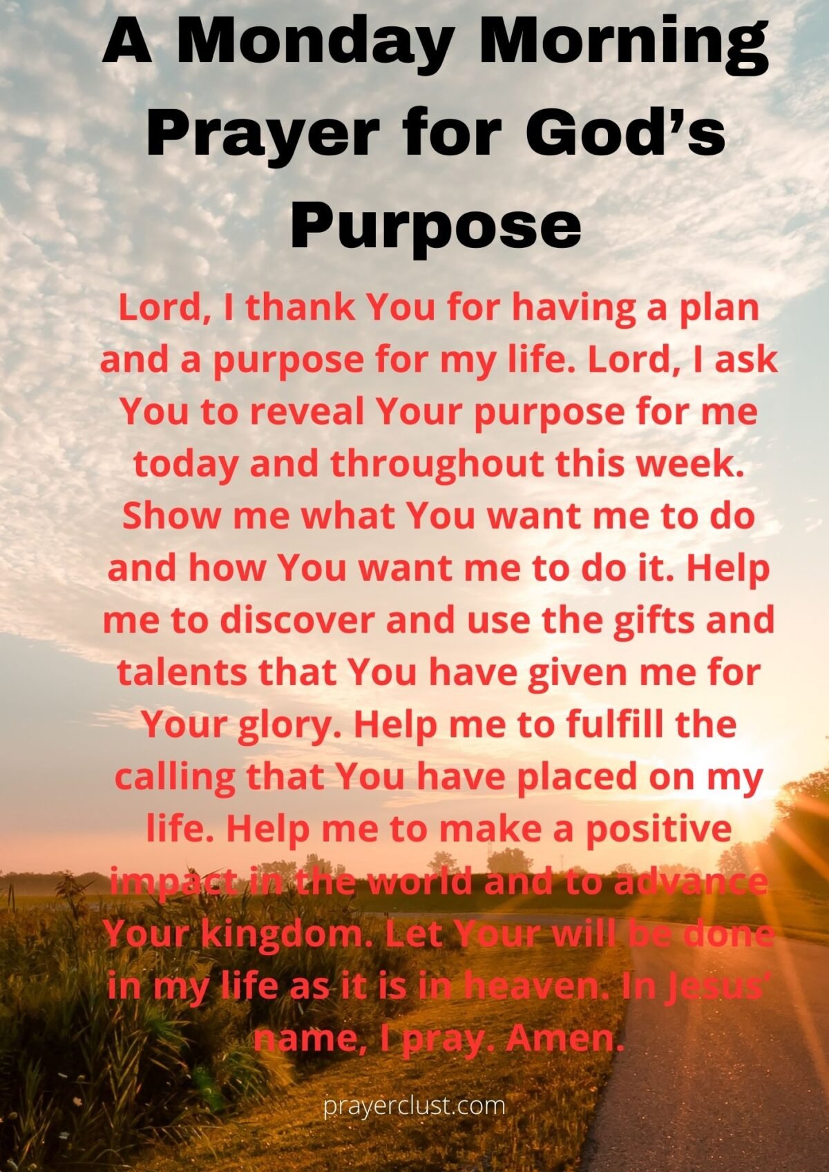 15 Uplifting Monday Morning Prayers for a Successful and Rewarding Week ...