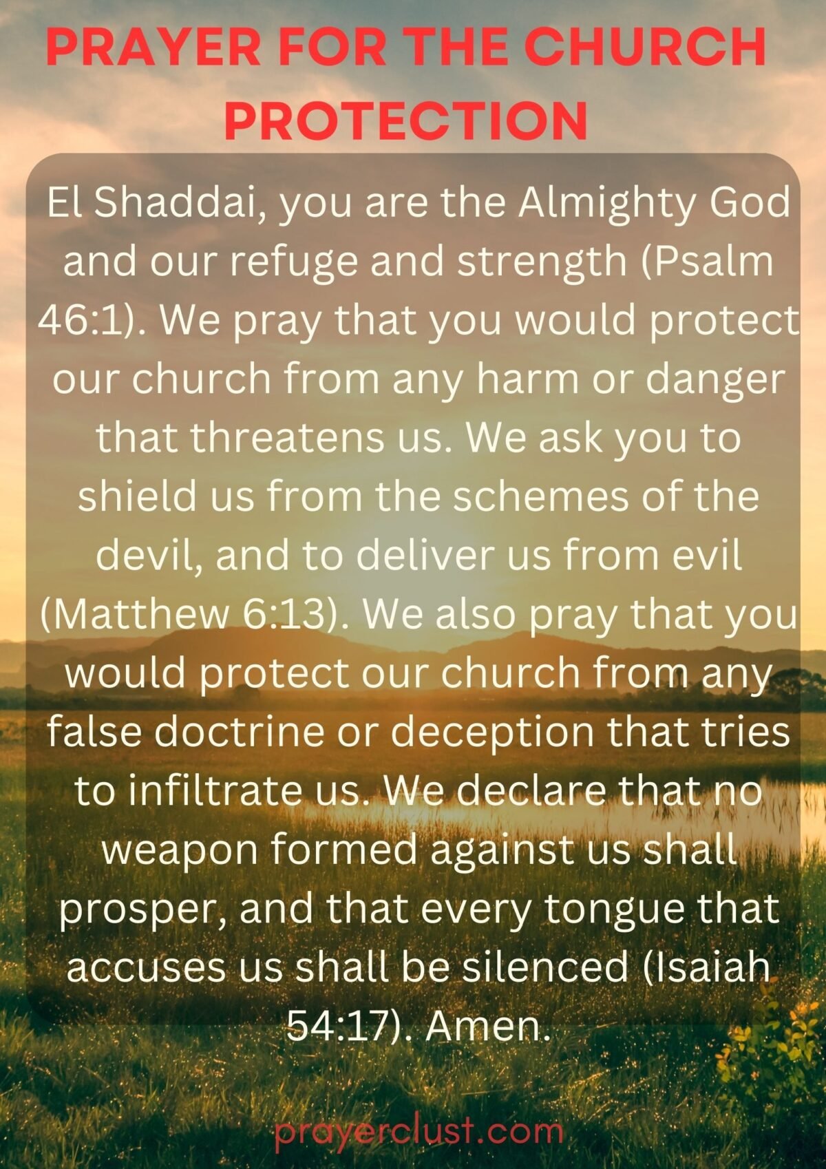 20 Powerful Prayers for the Church: Uplifting, Healing, and Inspiring ...