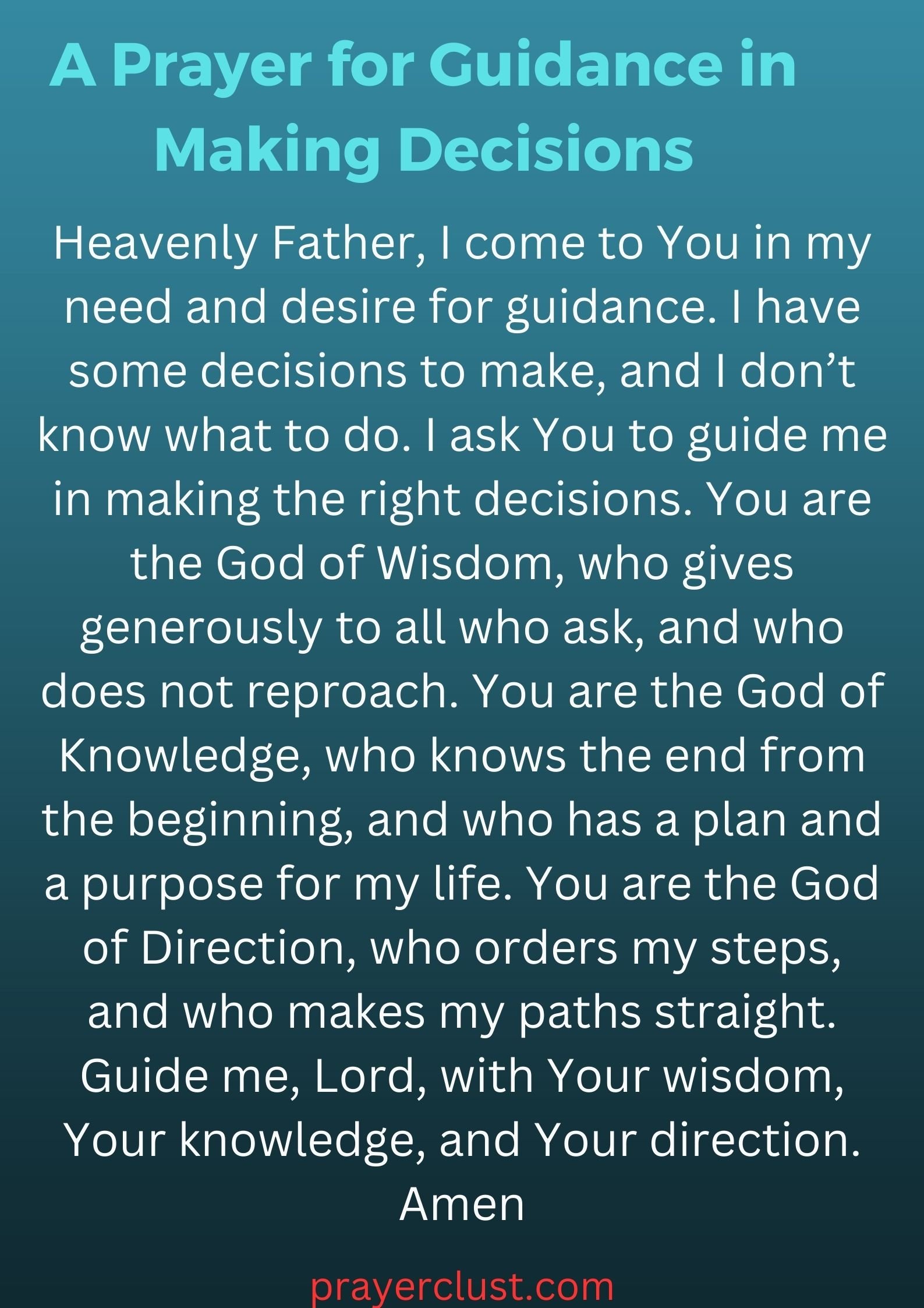 15 Prayers for Life: Inspirational Words to Guide You Through Every ...