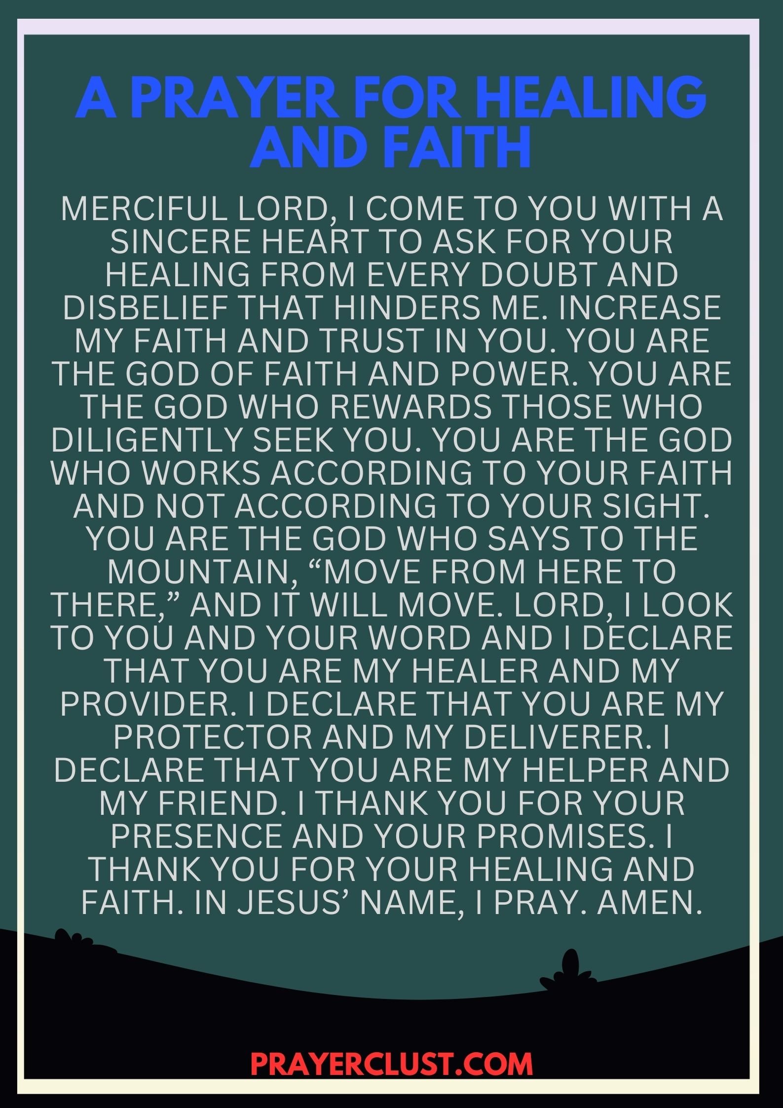20 Powerful Prayers for Healing and Strength to Ignite Hope, and Divine ...