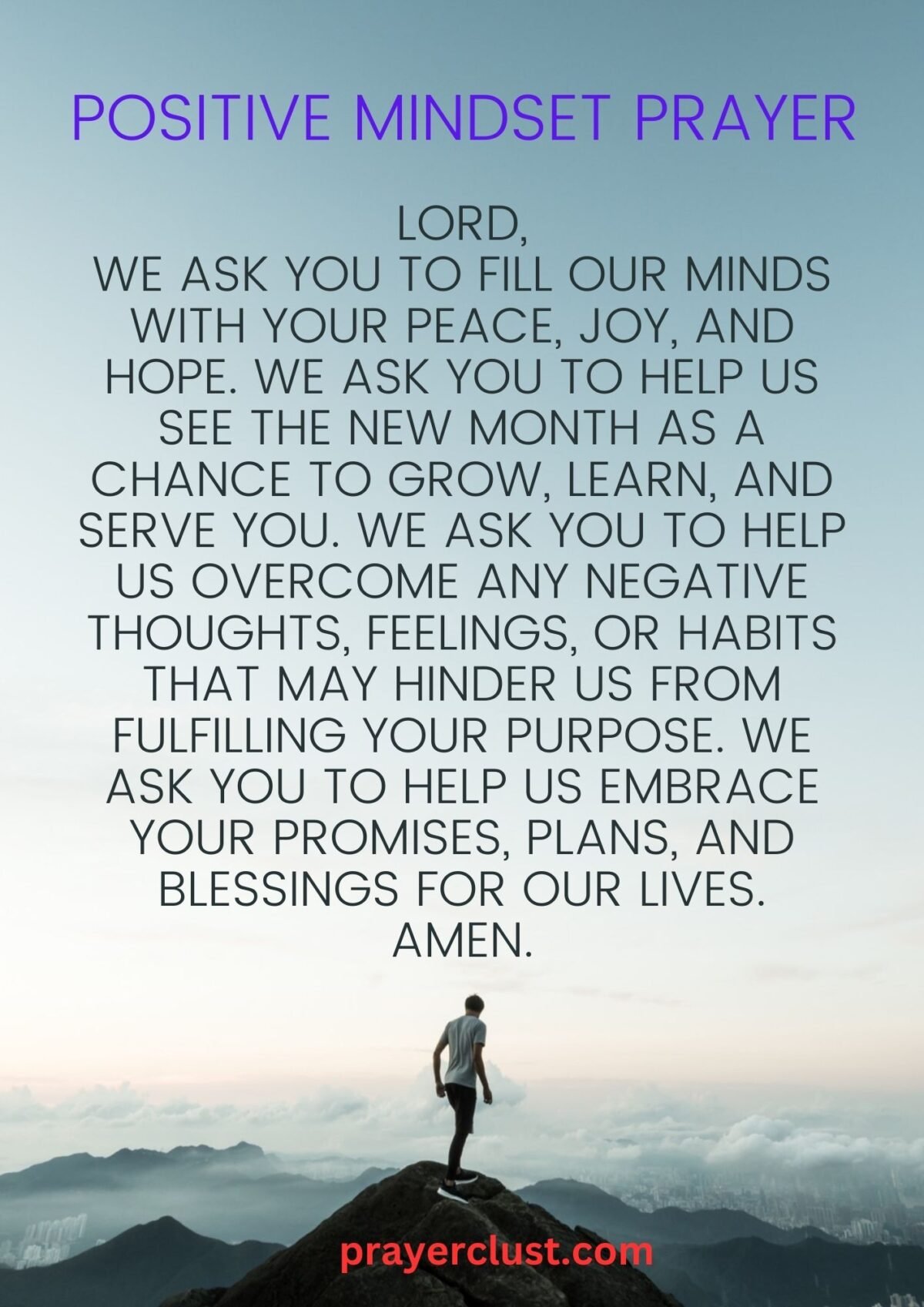 11 Strong New Month Prayers and Blessings for A fresh Start - Prayer Clust