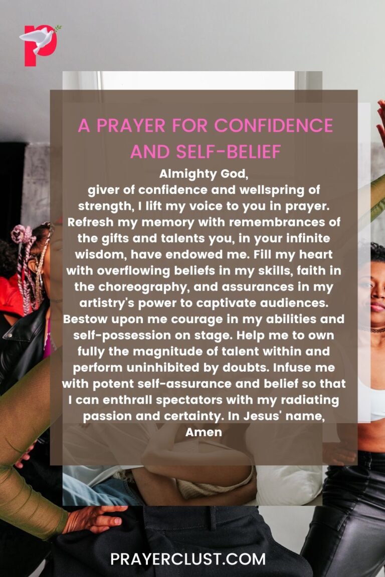 10 Powerful Prayers to Center Yourself and Shine on Stage Before Your ...