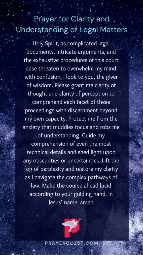 20 Powerful Prayers for Victory in Court Cases - Prayer Clust