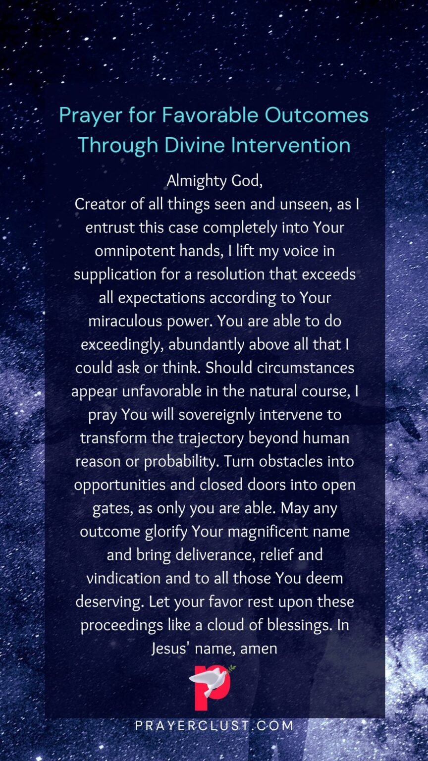 20 Powerful Prayers for Victory in Court Cases - Prayer Clust