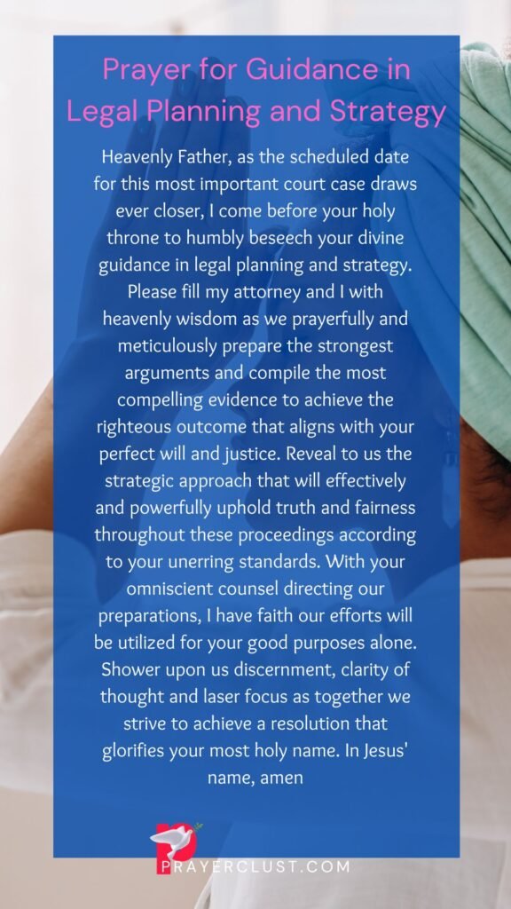 20 Powerful Prayers for Victory in Court Cases - Prayer Clust