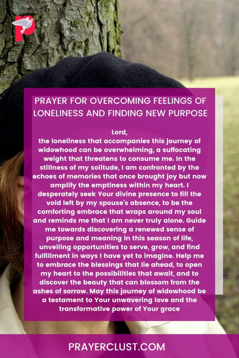 12 Uplifting Prayers For Widows Seeking Solace Strength And
