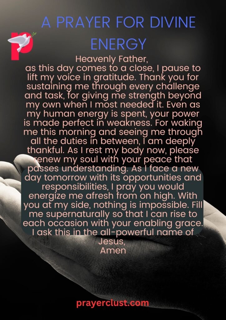 15 Effective Prayers for Positive Energy in your life - Prayer Clust