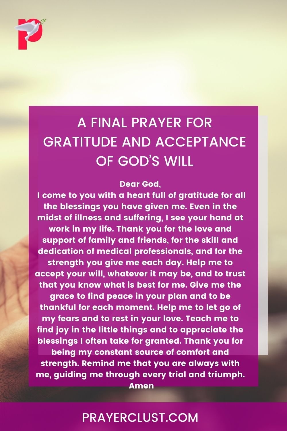 17 Healing Prayers for the Sick and Suffering To Find Comfort and ...