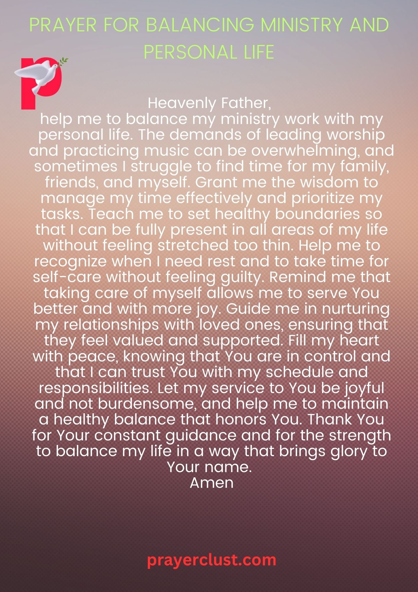 15 Heartfelt Prayers for Church Musicians and Ministry to Find Strength ...