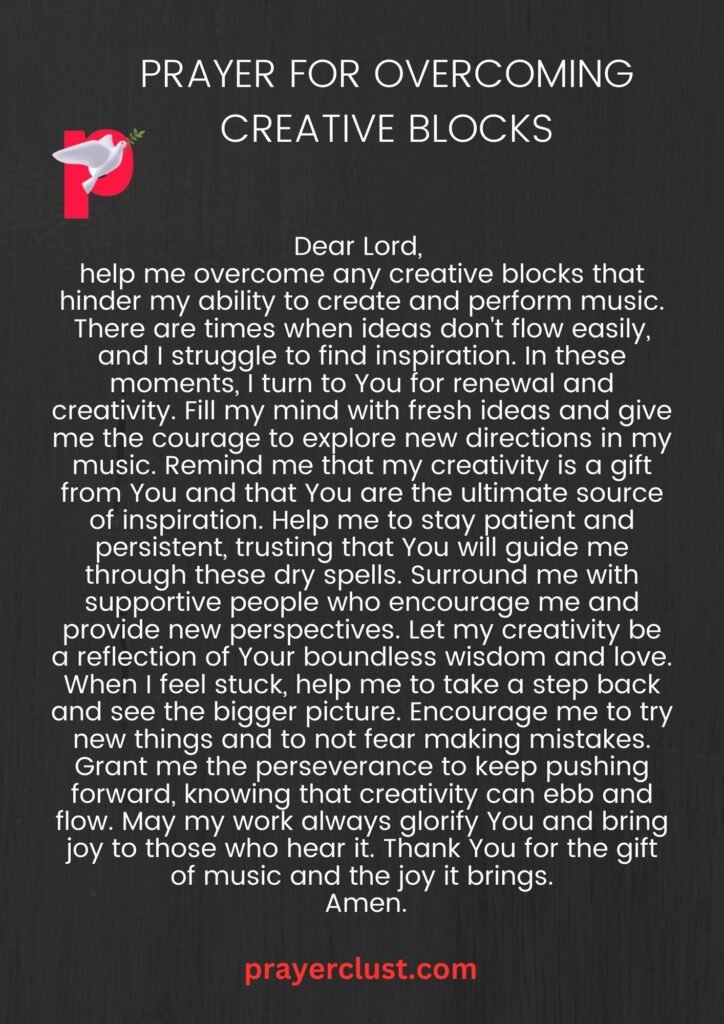 15 Heartfelt Prayers for Church Musicians and Ministry to Find Strength ...