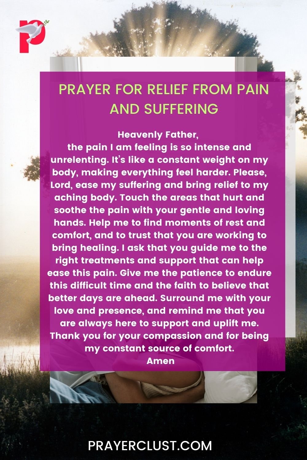 17 Healing Prayers for the Sick and Suffering To Find Comfort and ...