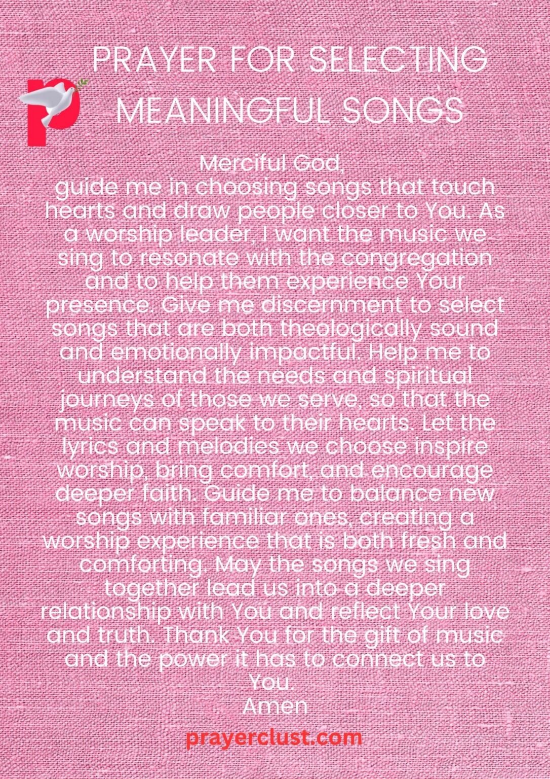 15 Heartfelt Prayers for Church Musicians and Ministry to Find Strength ...
