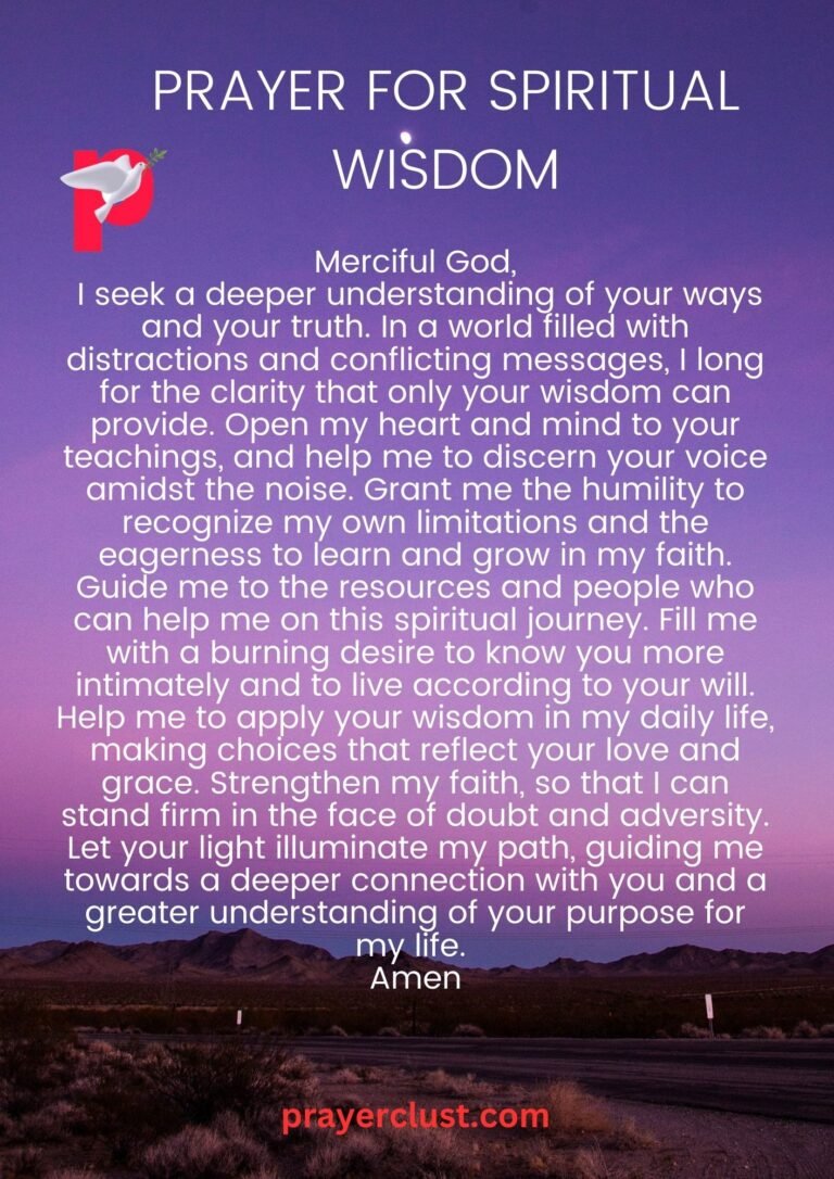 15 Powerful Prayers for Wisdom and Peace in Your Daily Life