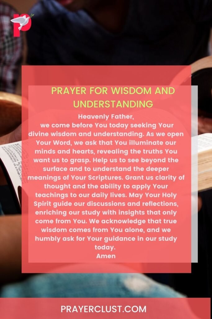 12 Powerful Opening Prayers for Bible Study - Prayer Clust