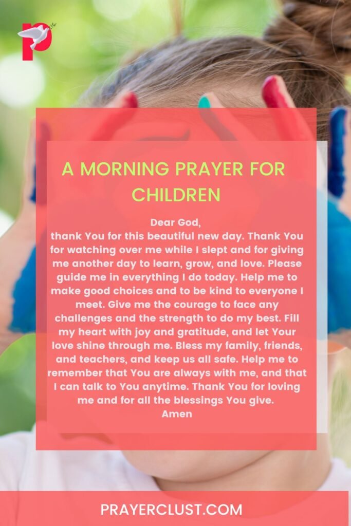 12 Inspiring Morning Prayers for Kids to Start Their Day with Joy and ...