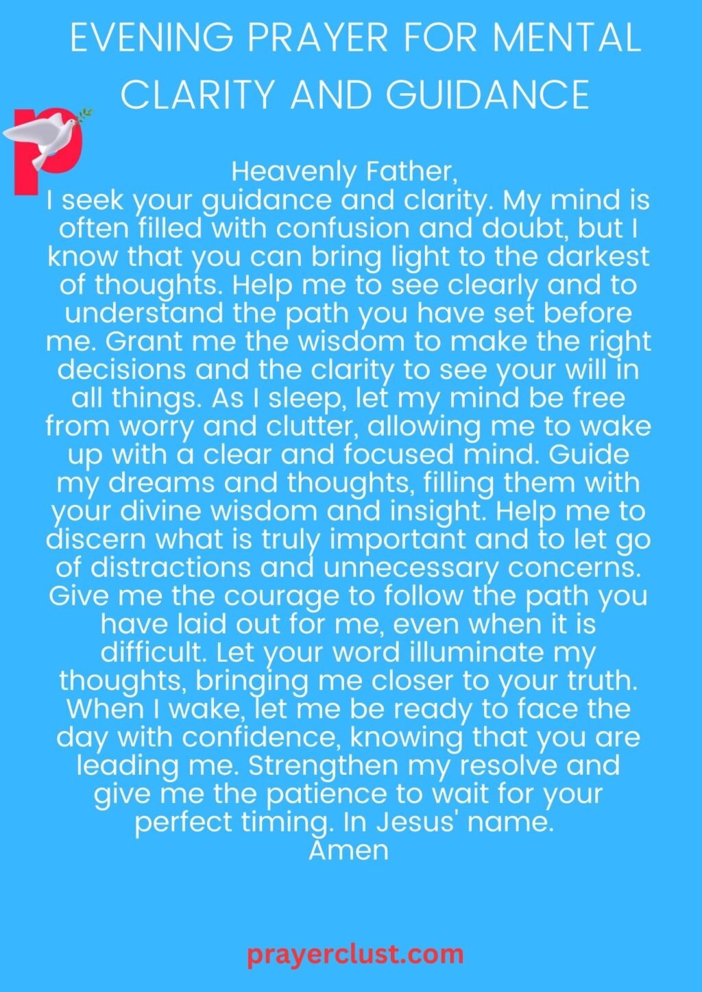 20 Powerful Evening Prayers for a Restful Sleep to Improve Your Sleep ...