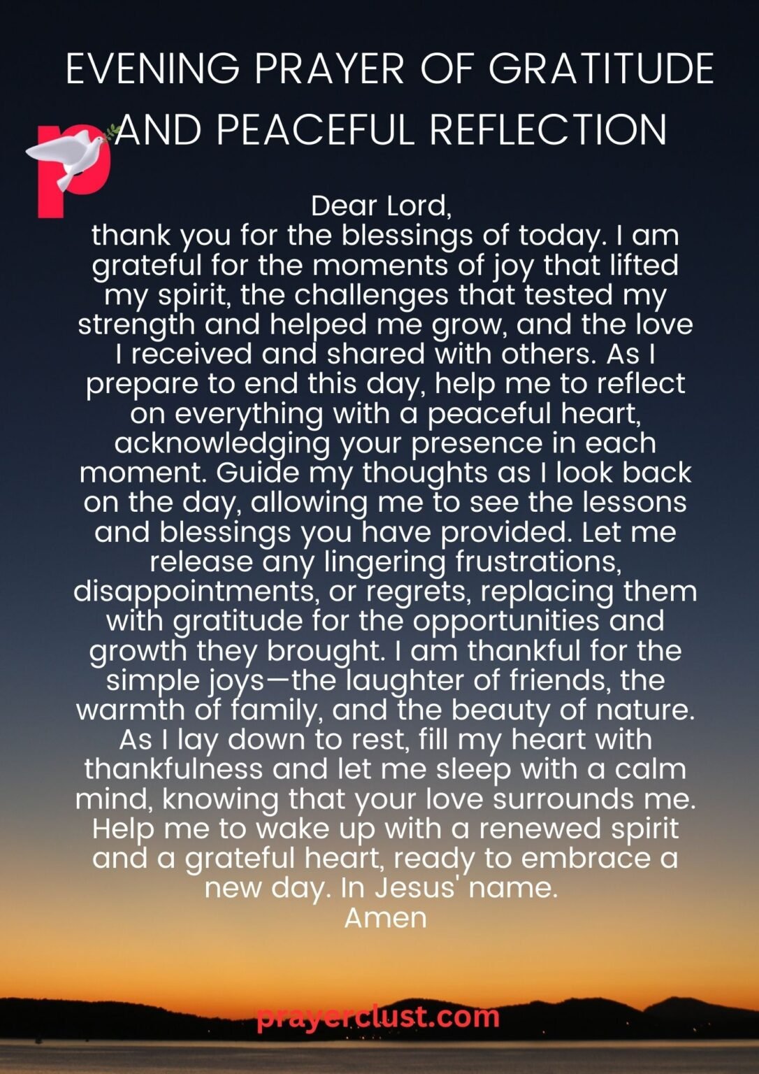 20 Powerful Evening Prayers for a Restful Sleep to Improve Your Sleep ...