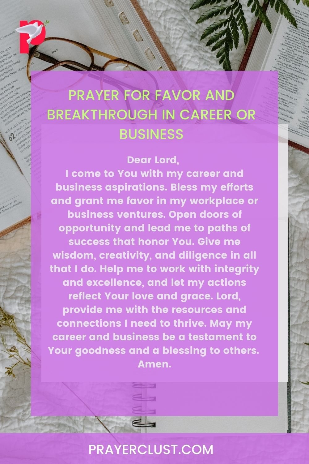 10 Powerful Prayers for God's Favor and Breakthrough in Life - Prayer Clust