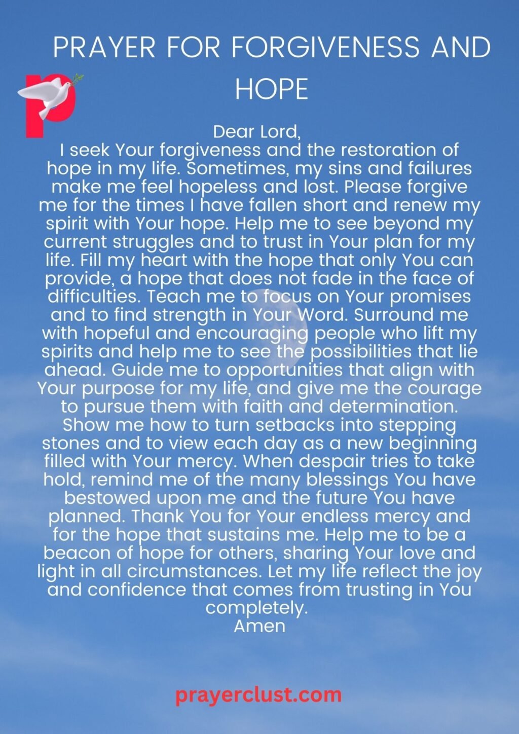 18 Powerful Prayers for Forgiveness of Sins to Seek God's Mercy and ...