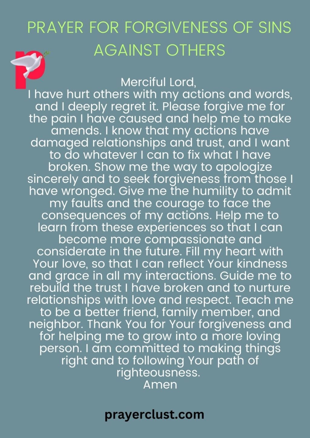 18 Powerful Prayers for Forgiveness of Sins to Seek God's Mercy and ...